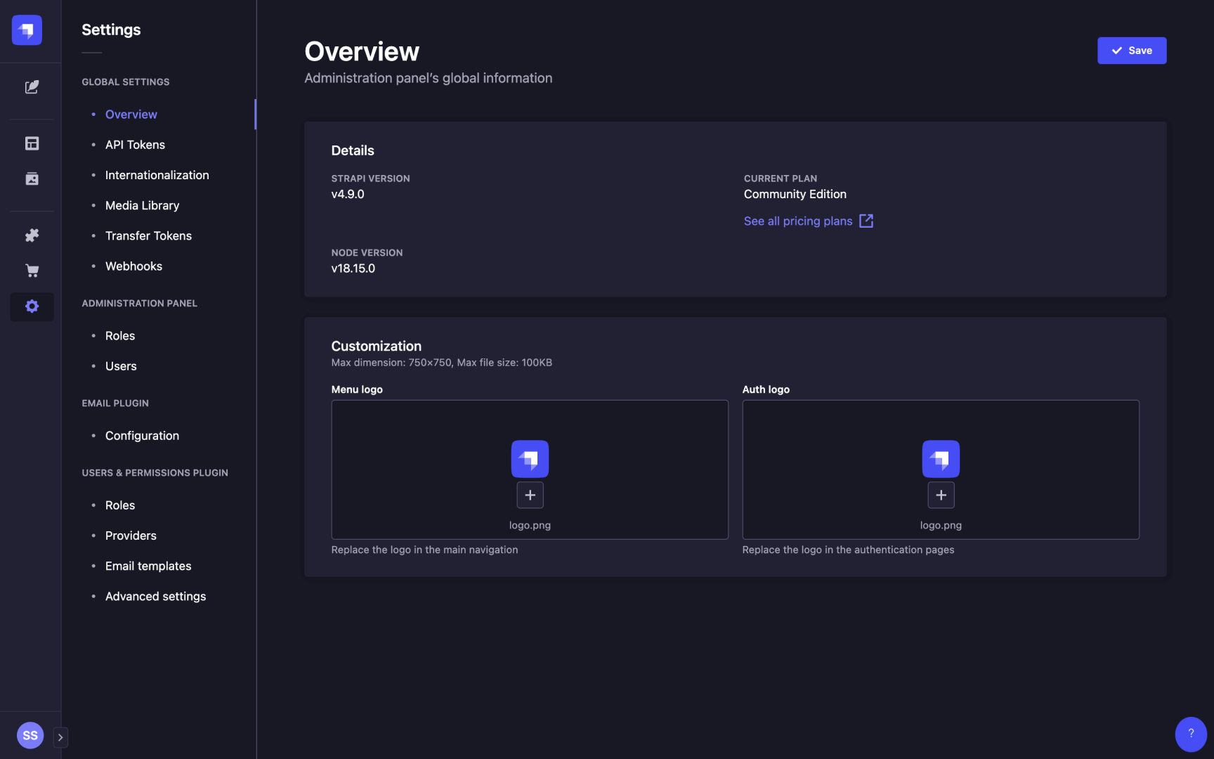 Strapi Ui Ux Design Saas Application Design Saas Ui